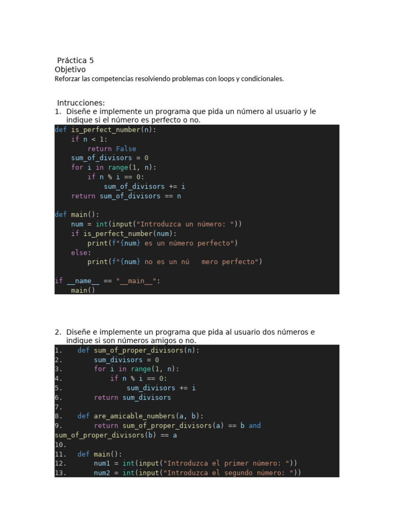 Práctica Python | PDF