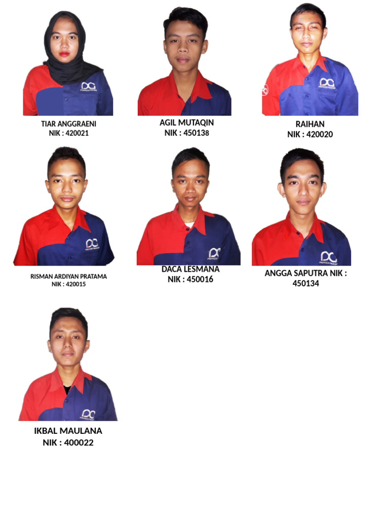 Photo Name Tag Rop | PDF