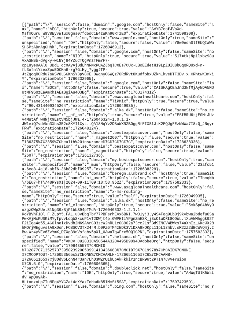 Cookie Data Analysis Report | PDF | Computers