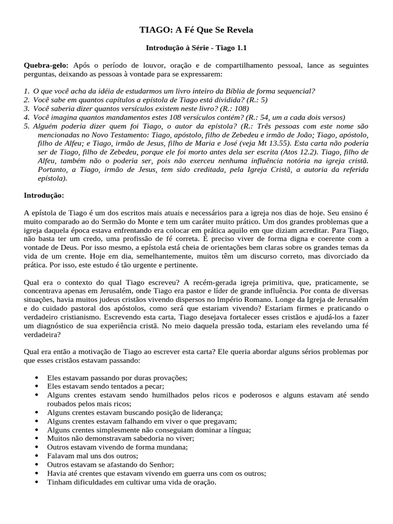 0 - Tiago - Introdução | PDF