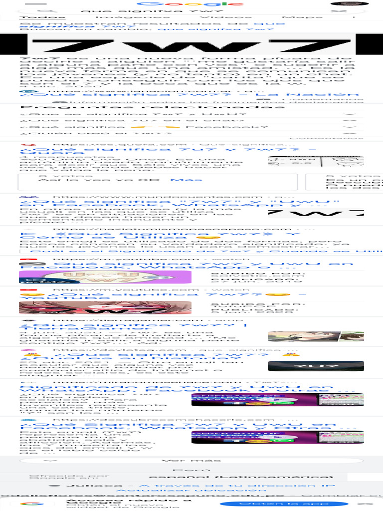 Que Signifxa 7w7 - Buscar Con Google | PDF