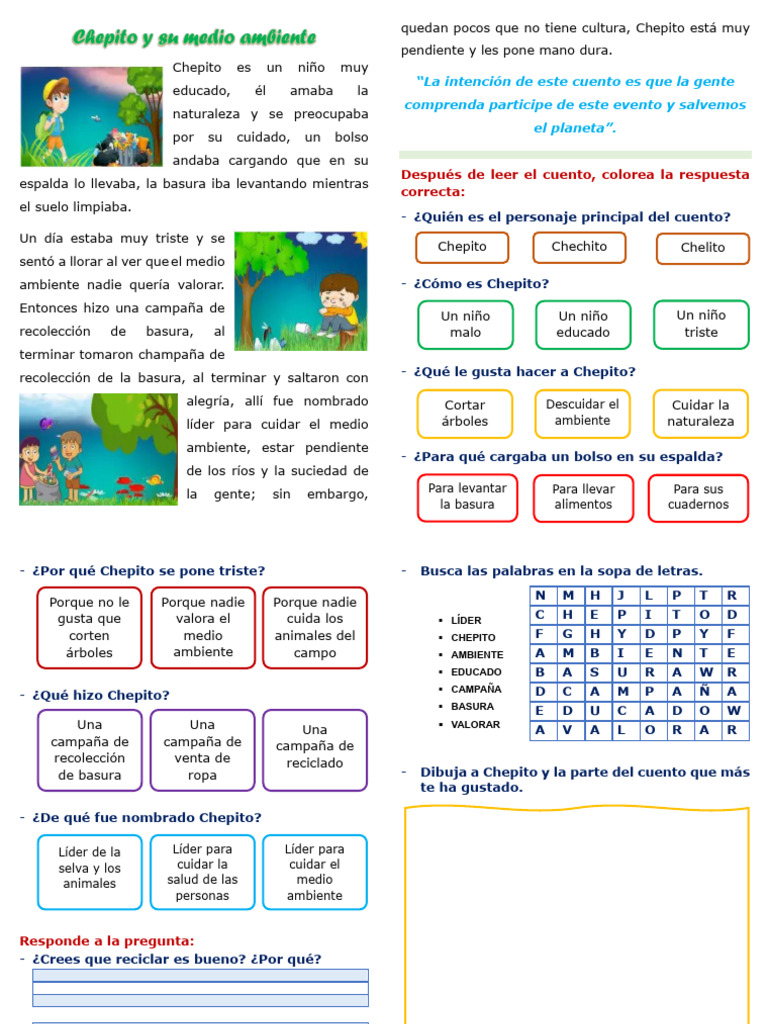 Plan Lector Chepito | PDF