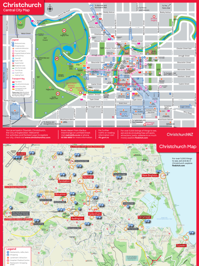 Christchurch Central City Map | PDF