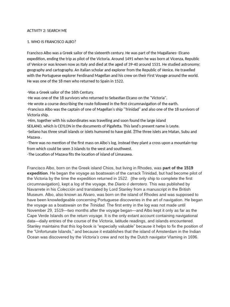 Act2 Search Me | PDF