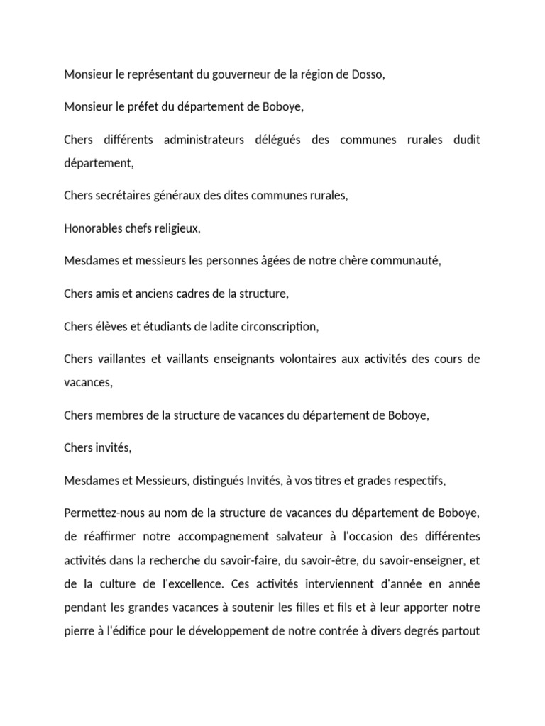 Allocution | PDF