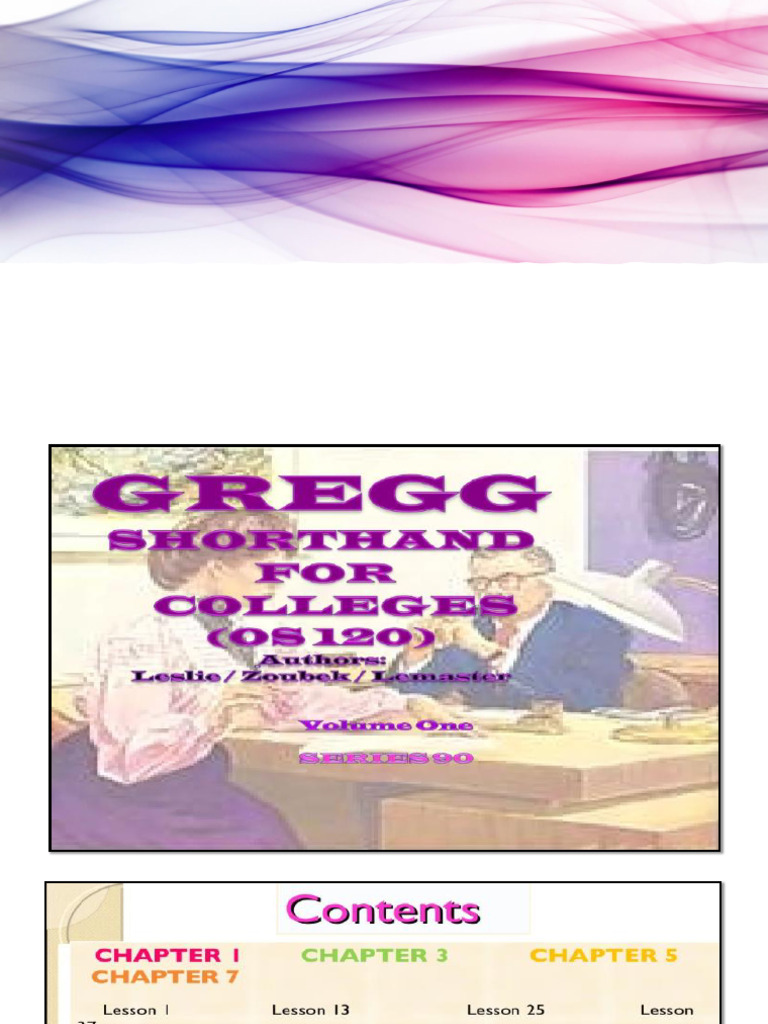Gregg Shorthand PDF | PDF