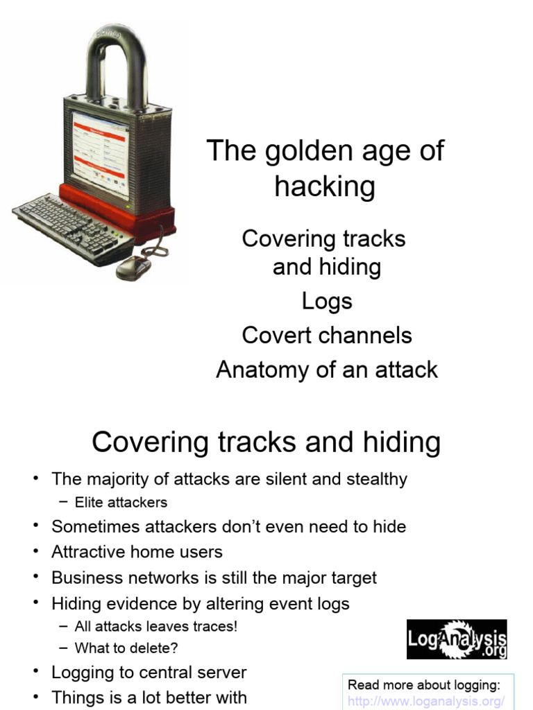 EHP 13 - Cover Tracks Hiding | PDF