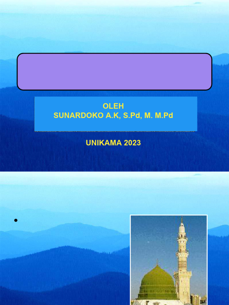 BS 05 PRINSIP DASAR KEPRAMUKAAN (1) | PDF