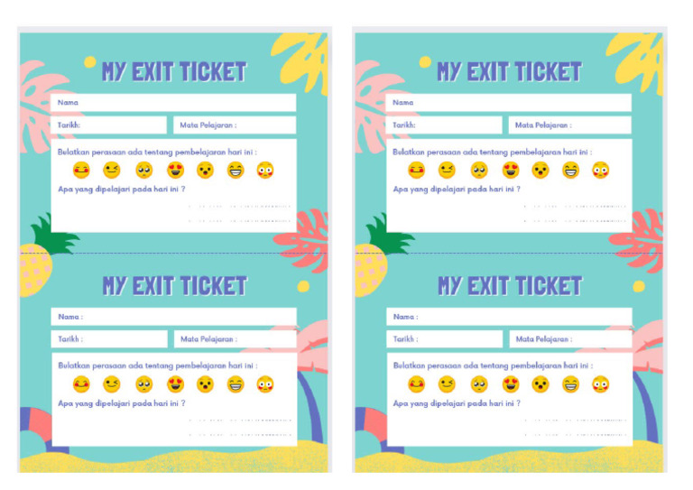 Exit Ticket | PDF
