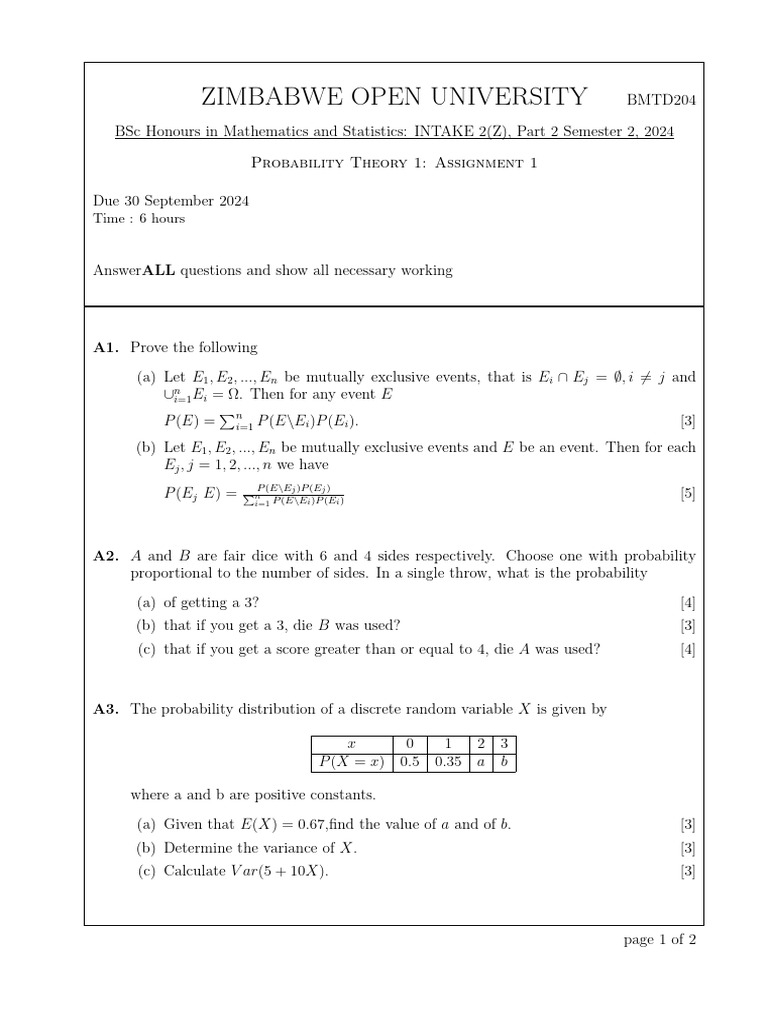 Probability | PDF