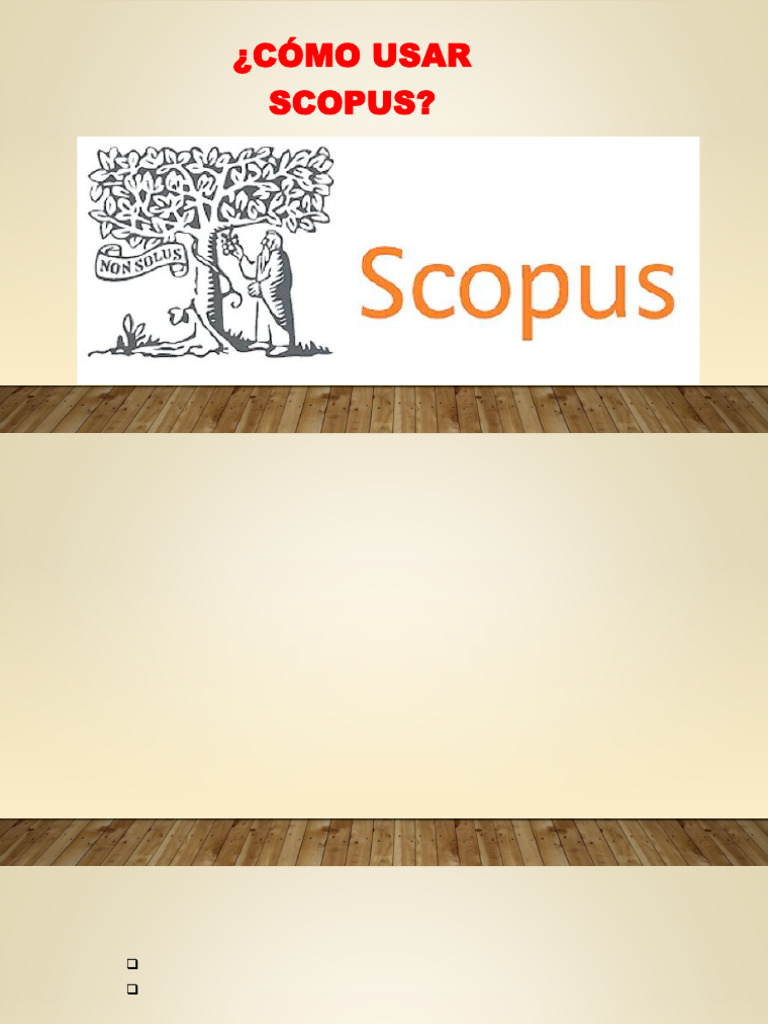 Rev. PASOS PARA INGRESAR AL SCOPUS | PDF