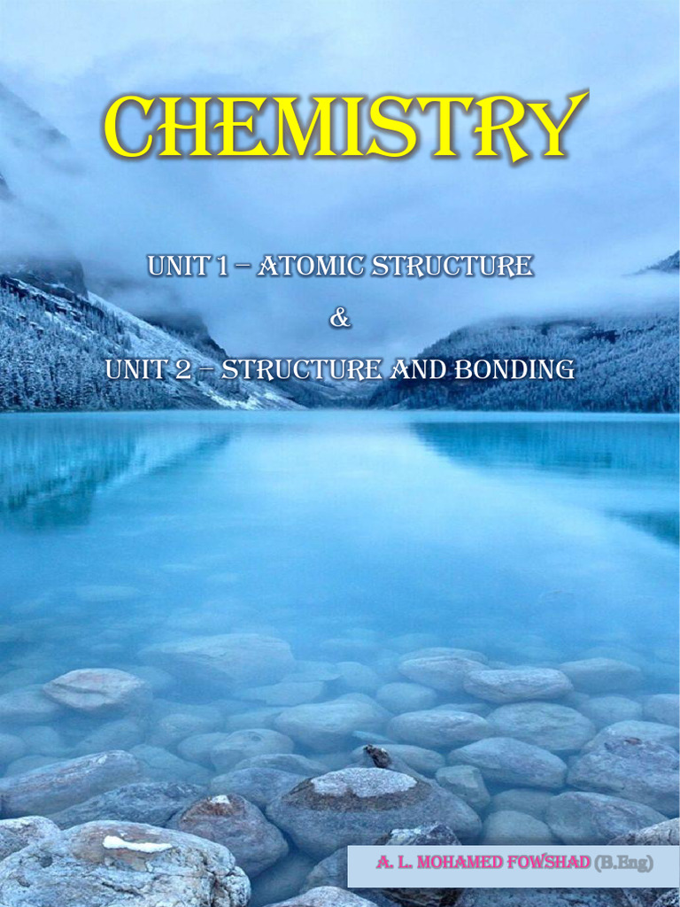Unit 1 & 2 Atomic Structure & Bonding | PDF