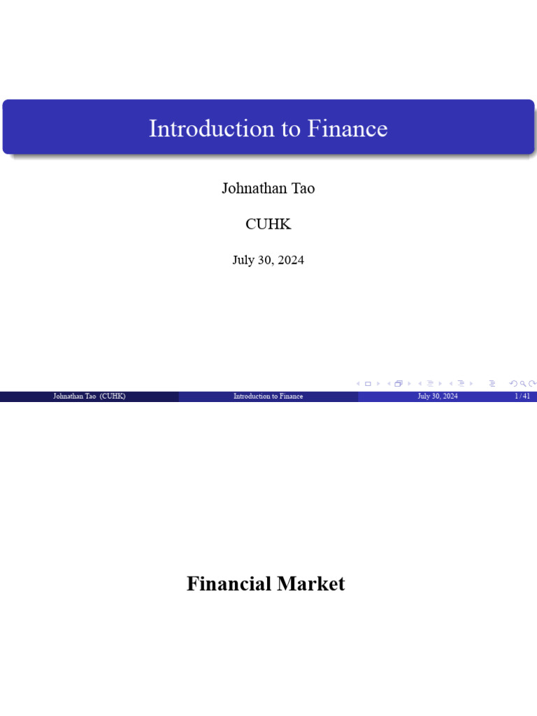 General Finance | PDF