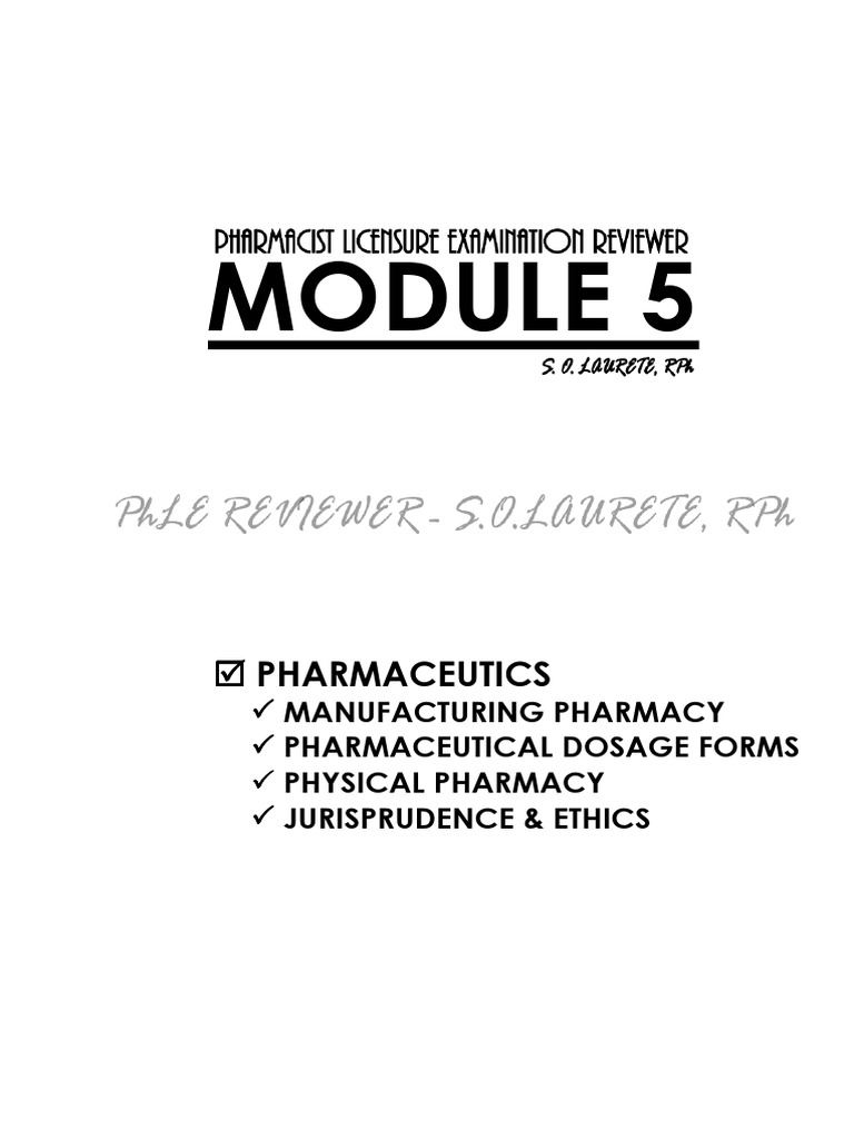 Laurette-Module 5 - Lecture Notes All | PDF