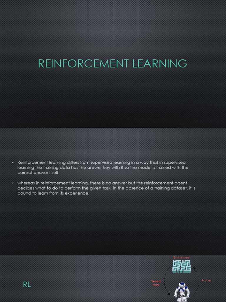 Reinforcement Learning | PDF