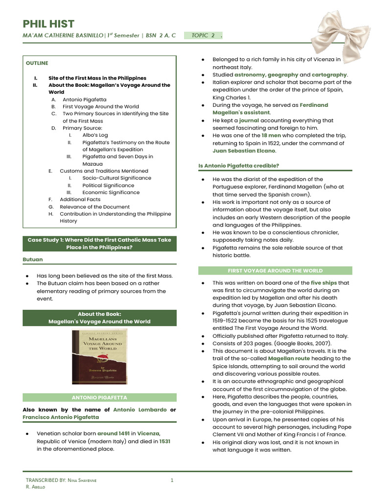 Phil Hist Topic 2 (N Copy) | PDF