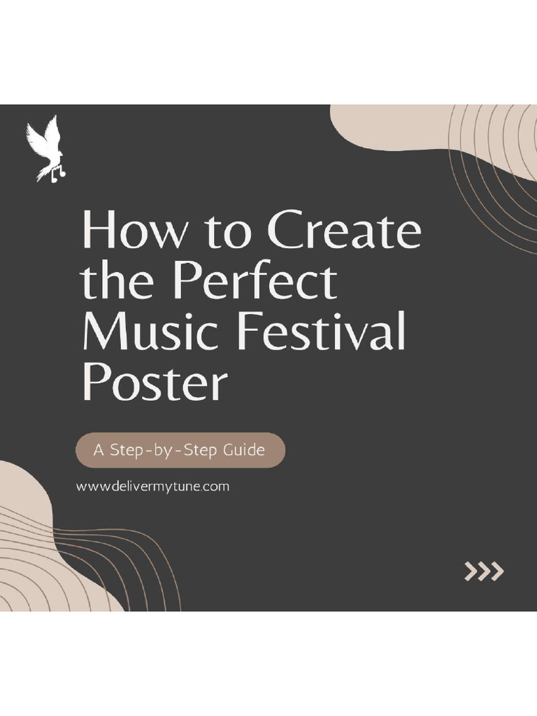How to Create a Music Perfect Music Festival Poster | PDF