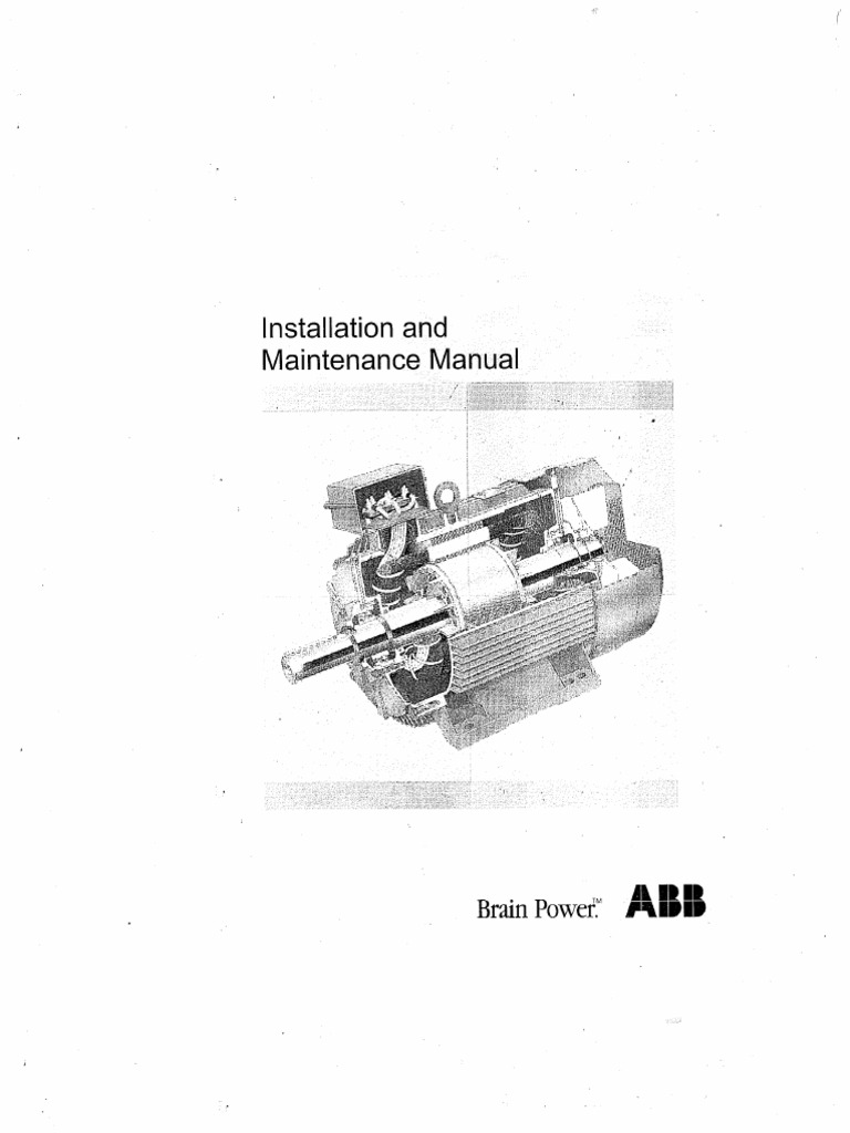 ABB Motor Maintenance Manual | PDF