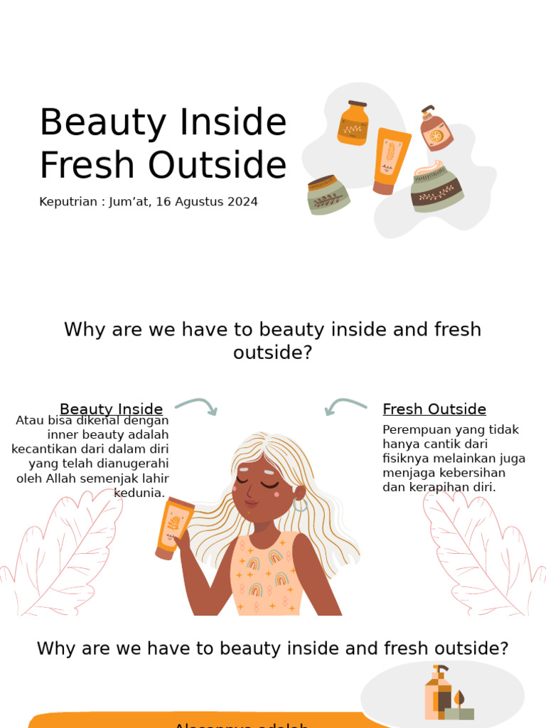 Beauty Inside and Fresh Outside-Keputrian | PDF