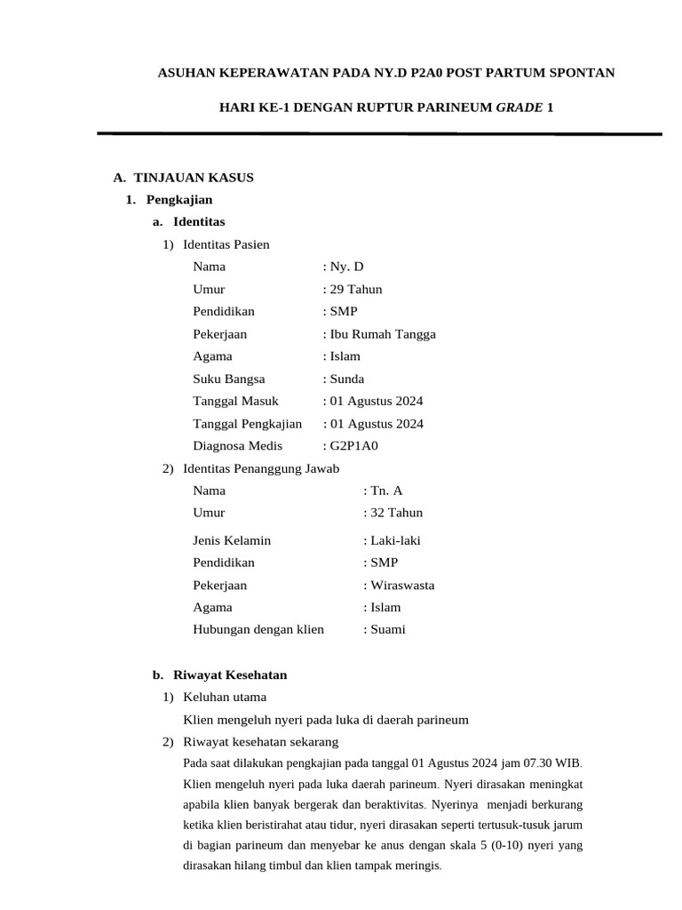 ASKEP RESUME PNC | PDF