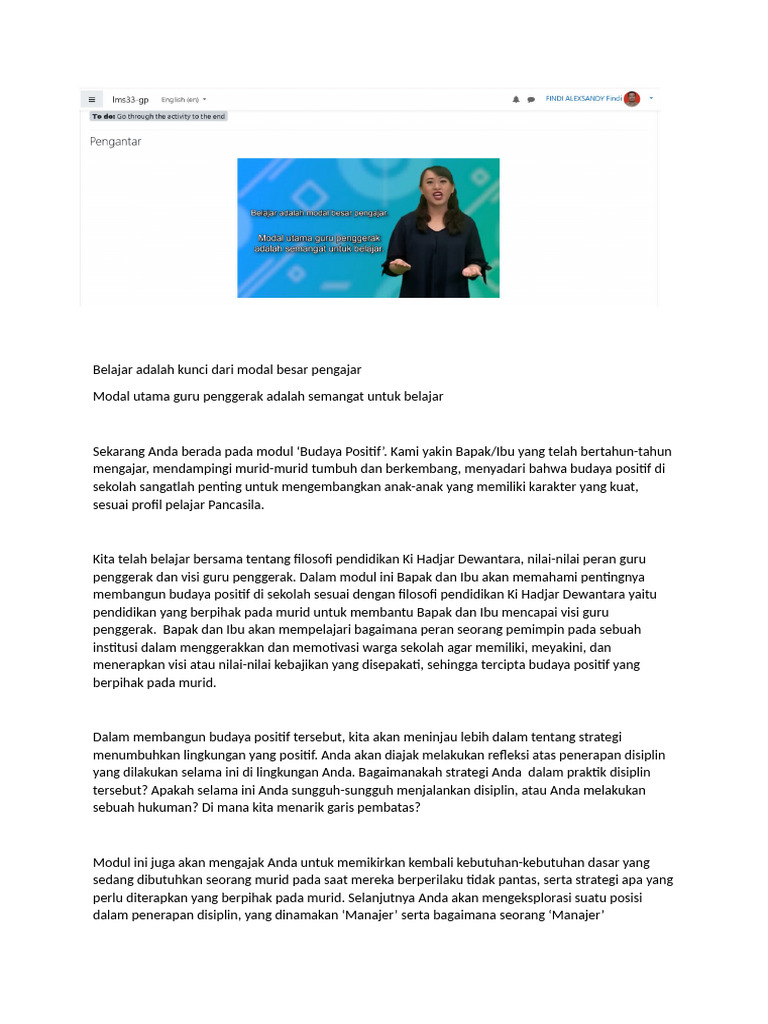 Alur Merdeka Modul 1.4 | PDF