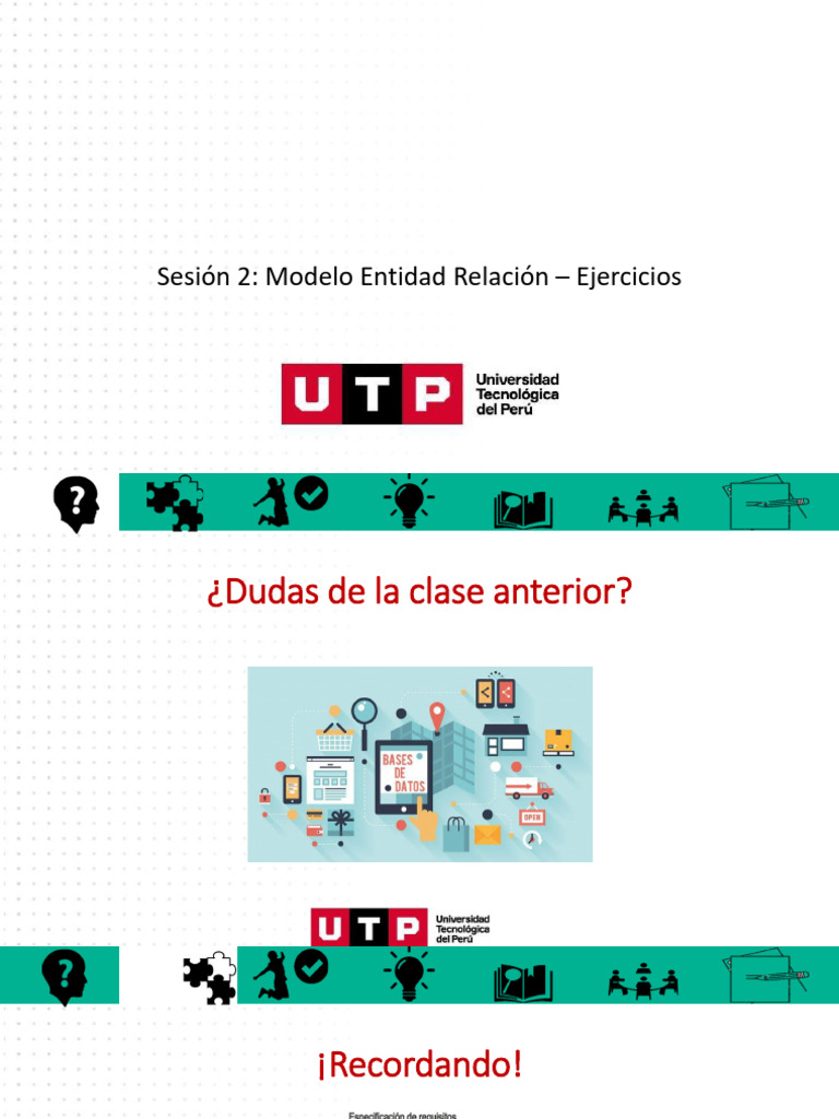 S02_s2 - Modelo E-R - Ejercicios | PDF