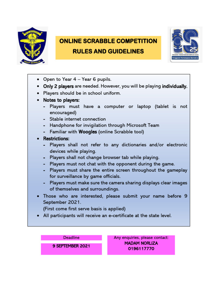 English Panel Competition | PDF | Games & Activities | Technology & Engineering