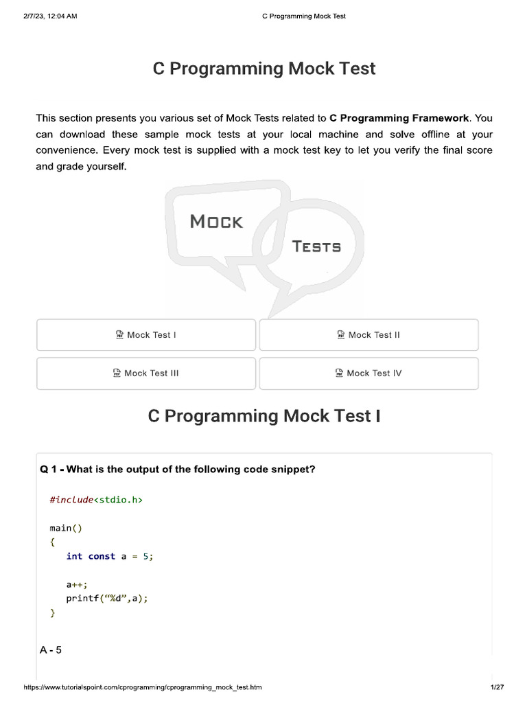 Placment MCQ | PDF
