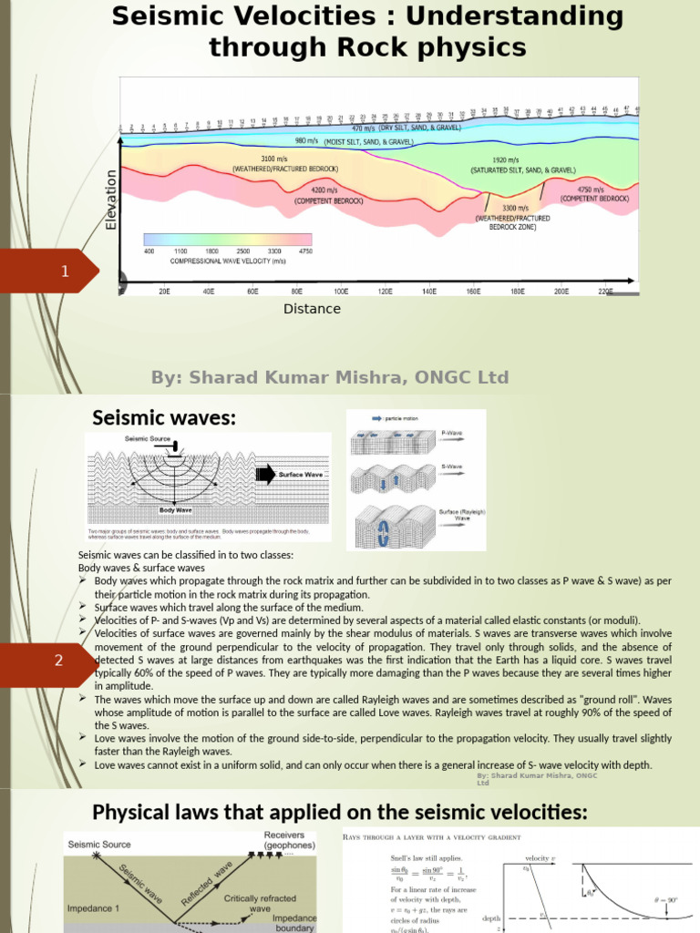 Seismic Velocity Anomaly | PDF | Waves | Mechanics