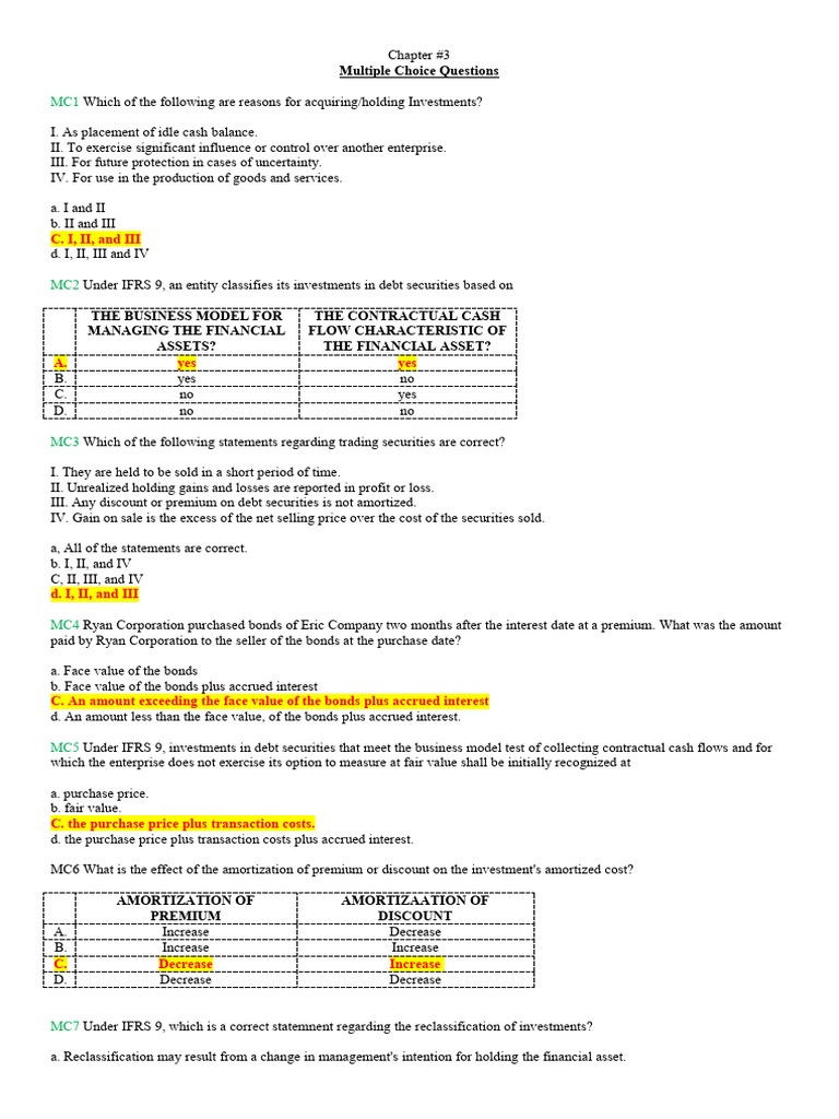 Quiz 3 & 4 - IntAcc | PDF