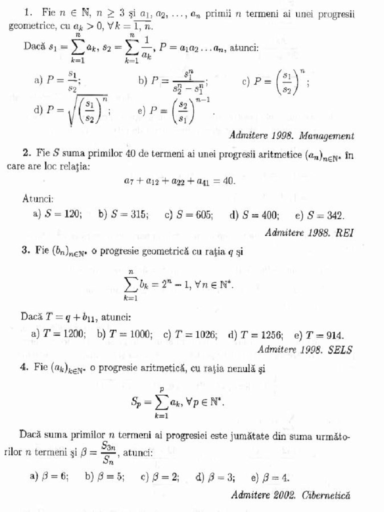 Probleme ASE 1 | PDF