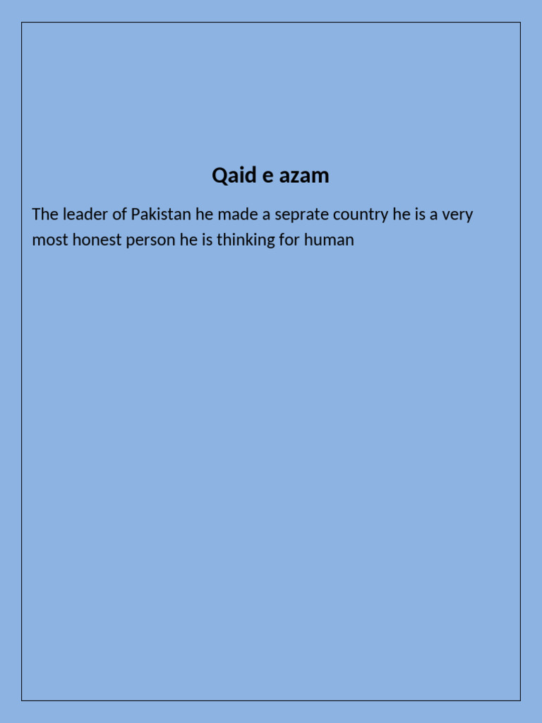 Qaid e Azam | PDF