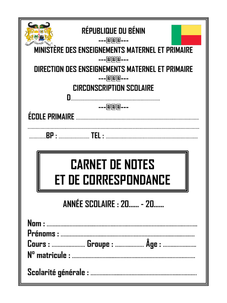 Bulletin de Notes | PDF