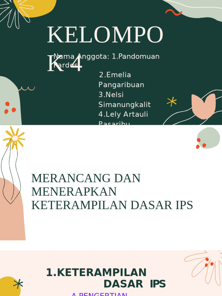 Presentation Kelompok 4 Ips | PDF