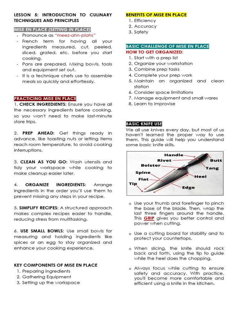 Final Lesson 5 Handout | PDF