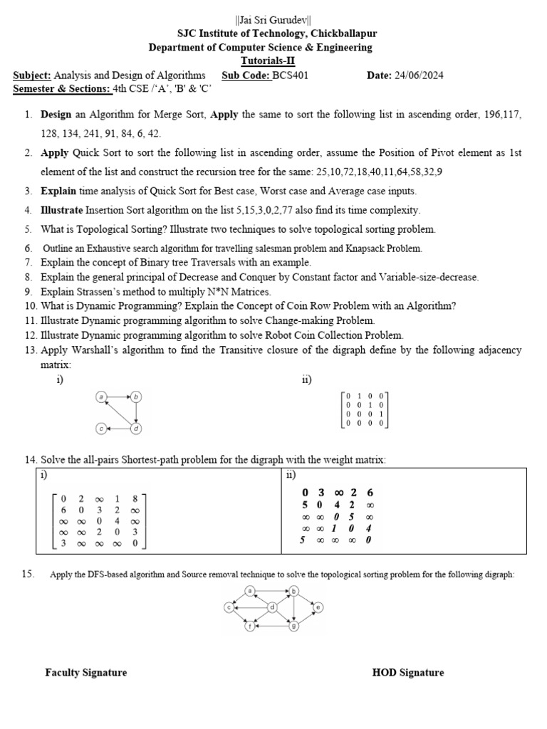 ADA TUTORIAL-2 - Copy-1 | PDF