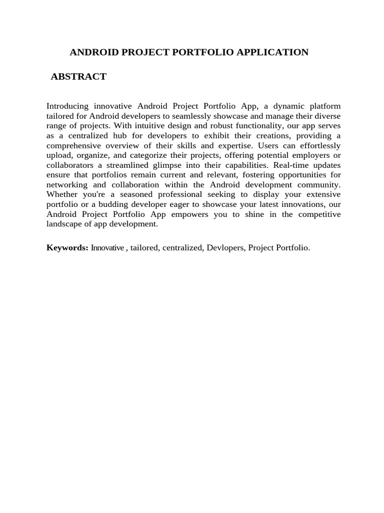 MAD Project | PDF
