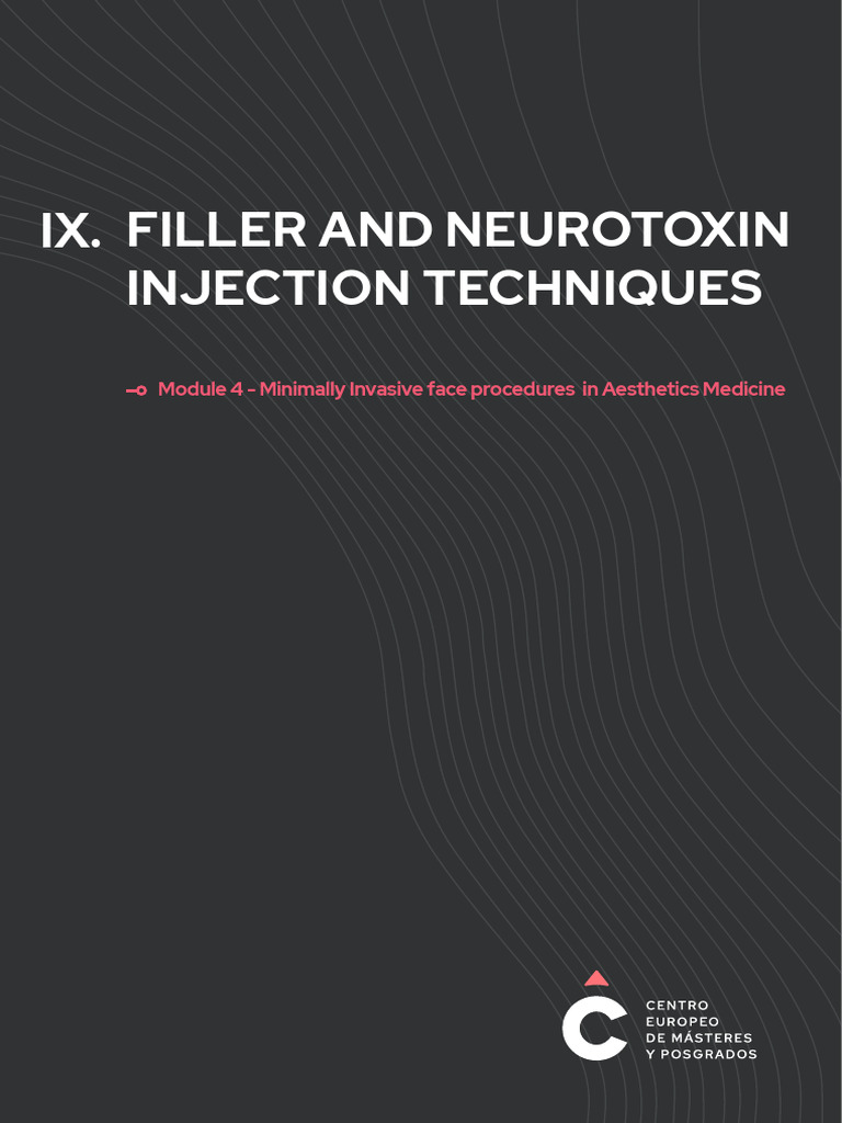 Filler And Botox Technique Pdf