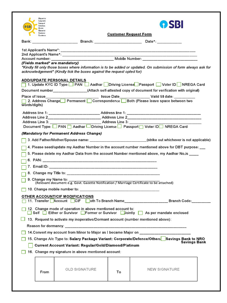 Customer Request Form - Curves | PDF