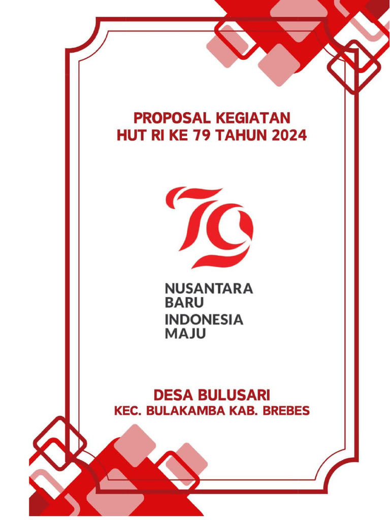 Proposal Agustusan Tahun 2024 | PDF