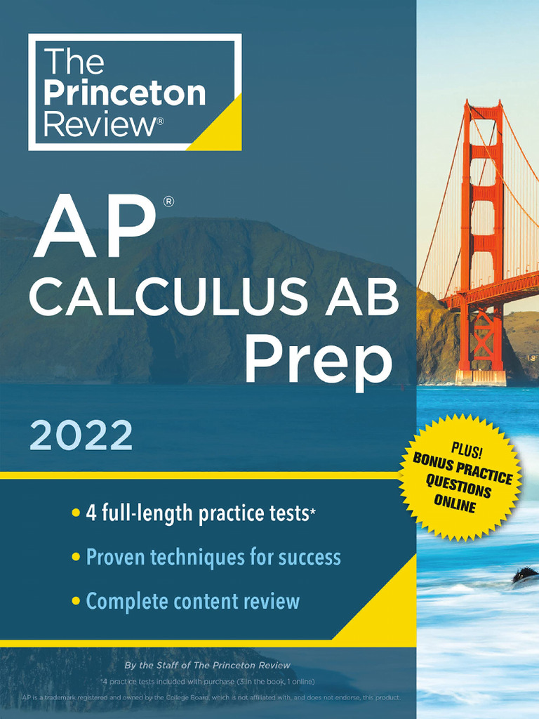Ebook Princeton Review AP Calculus AB PR | PDF