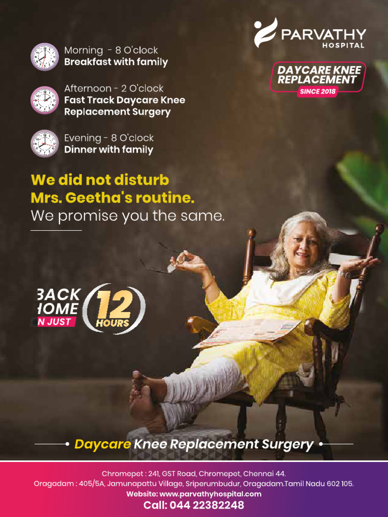 PH Knee Replacement Ad 160x215mm | PDF