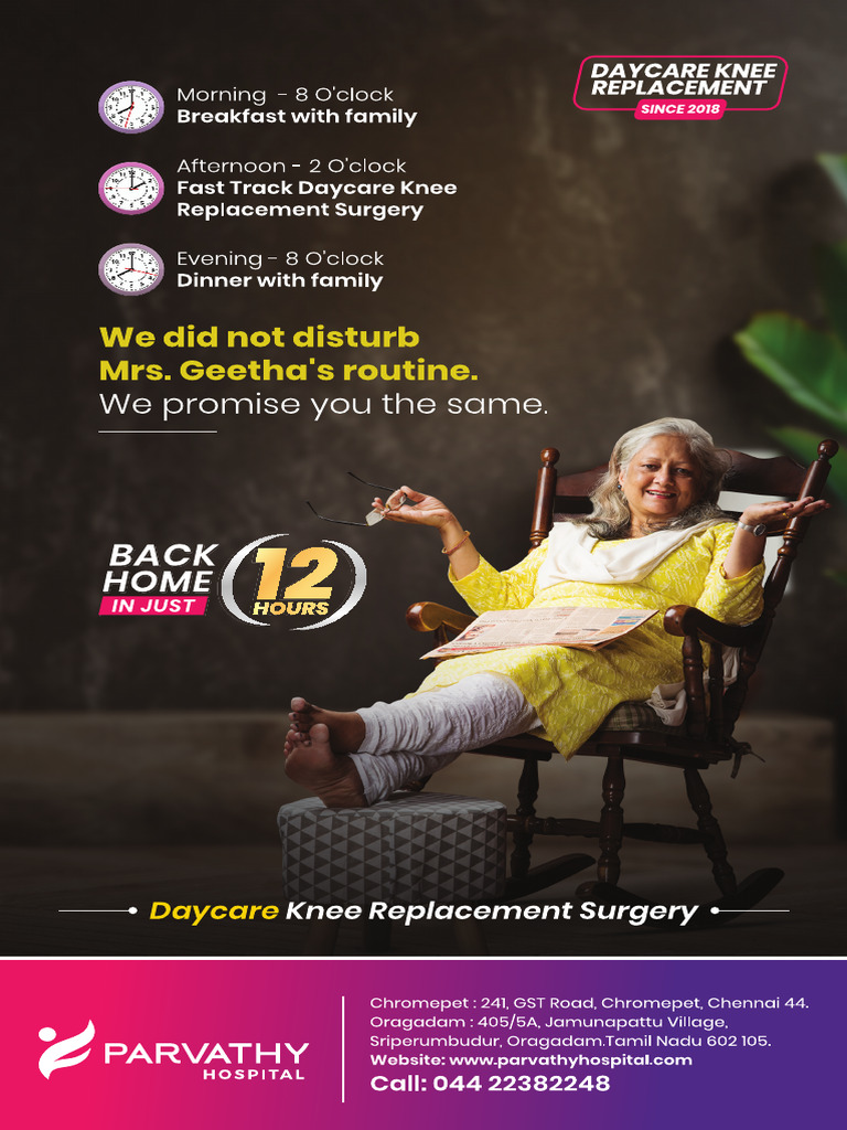 PH - Knee Replacement - Ad 12x20cm | PDF