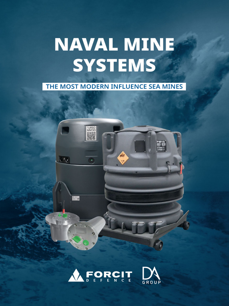 Forcit Da Group Naval Mine Systems Brochure 2022 Web | PDF