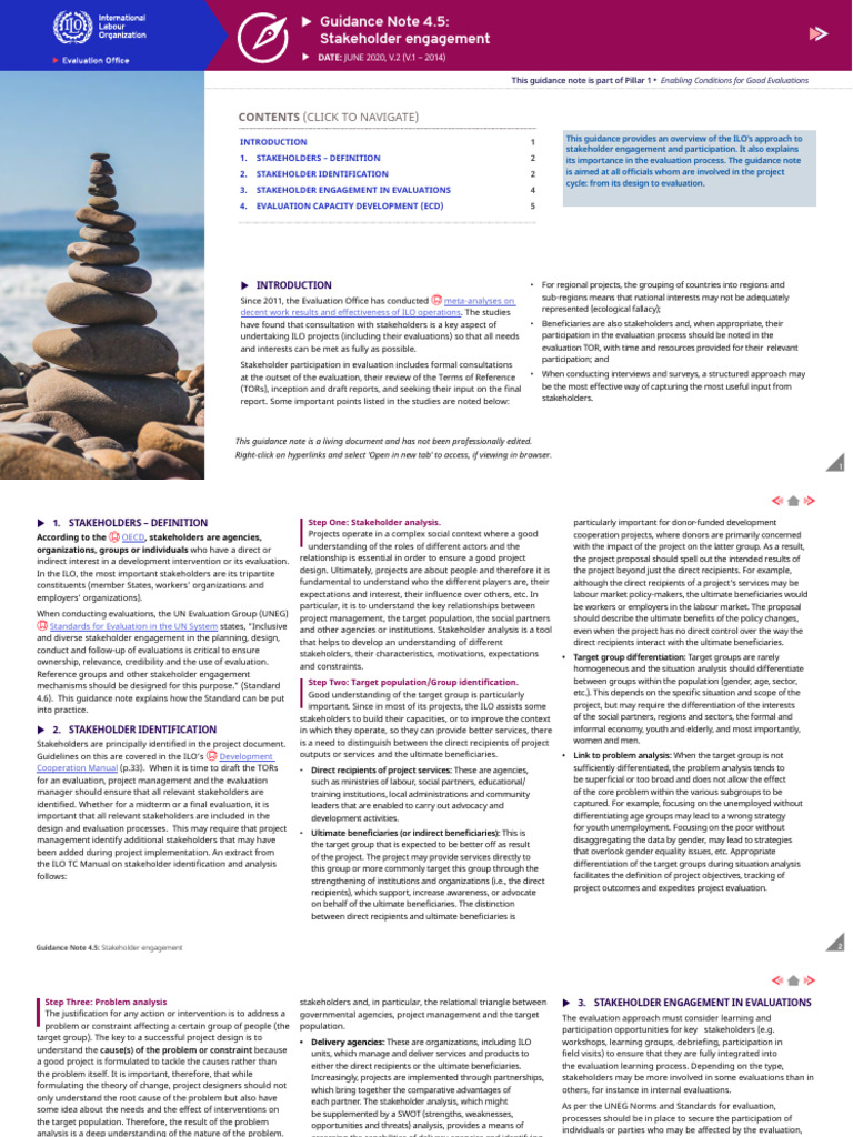 Stakeholders management guides | PDF