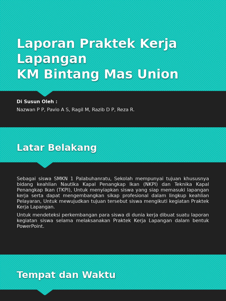 KM Bintang Mas Union Ketua Pavio | PDF