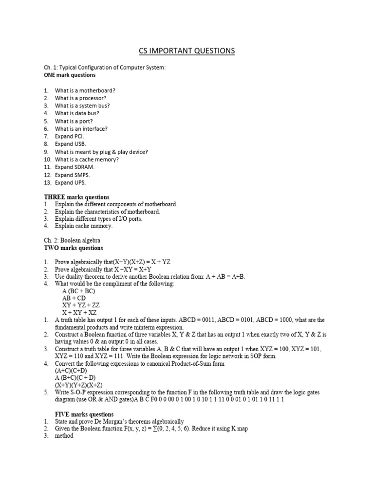 2ND Puc CS Imp | PDF