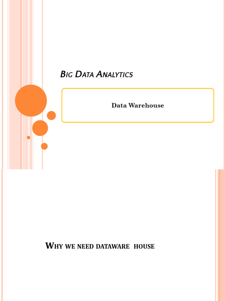 Data Warehouse | PDF
