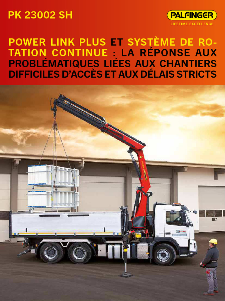 Palfinger PK 23002 SH Cranes Telehandlers Material Handlers | PDF