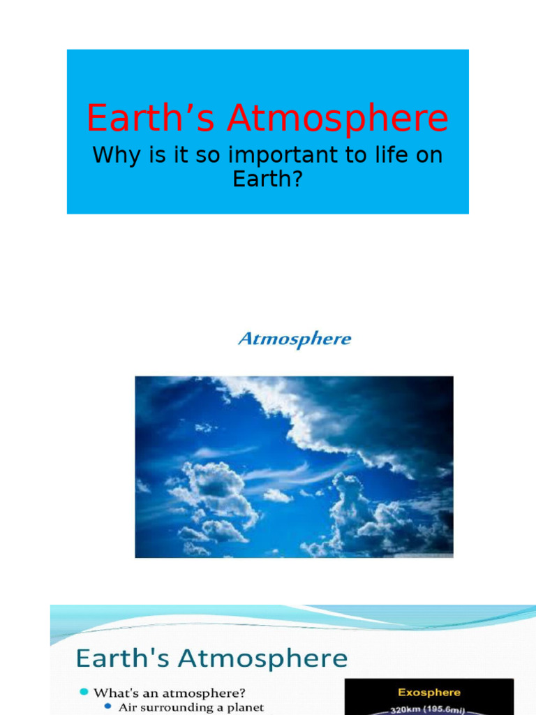 Atmosphere | PDF